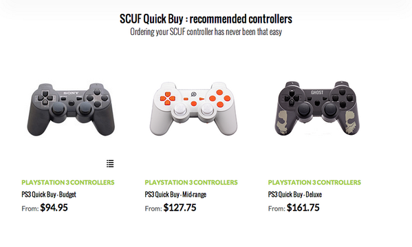 Scuf Controller Ps3