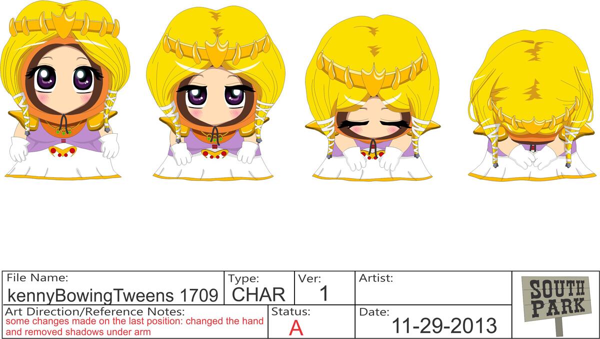 South Park Anime Princess Kenny