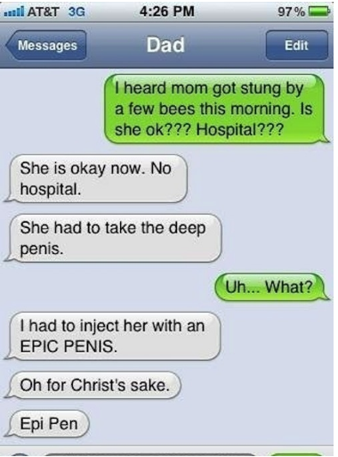 Funny Epic Fail Text Messages