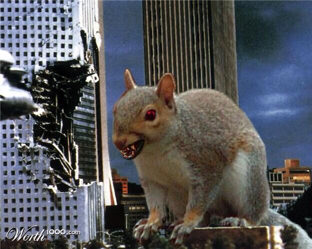 Attack Of The Giant Squirrel