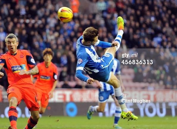 [LOAN WATCH] Nick Powell has just scored an overhead kick for Wigan ...