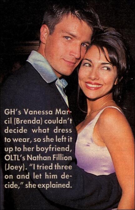 Nathan Fillion Vanessa Marcil Evangeline Lilly And Nathan Fillion