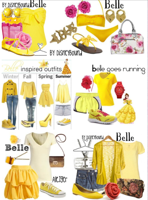 Disneybound Belle
