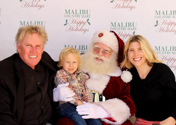 Gary Busey Family Gary Busey Steffanie Sampson Son Luke Editorial