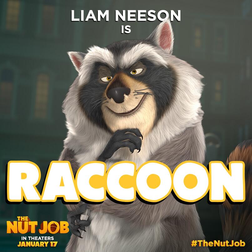 The Nut Job Raccoon
