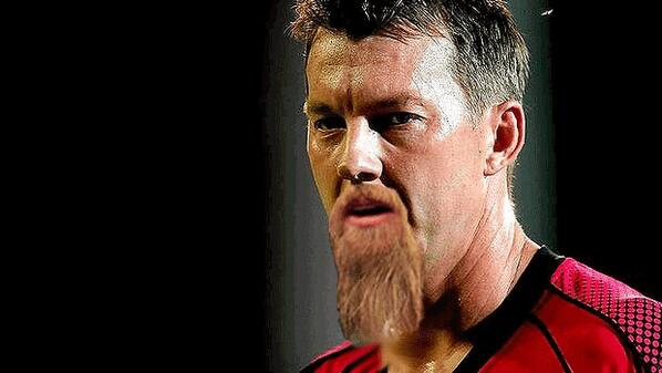 Brett Lee acknowledges his brother from another mother : r/Cricket