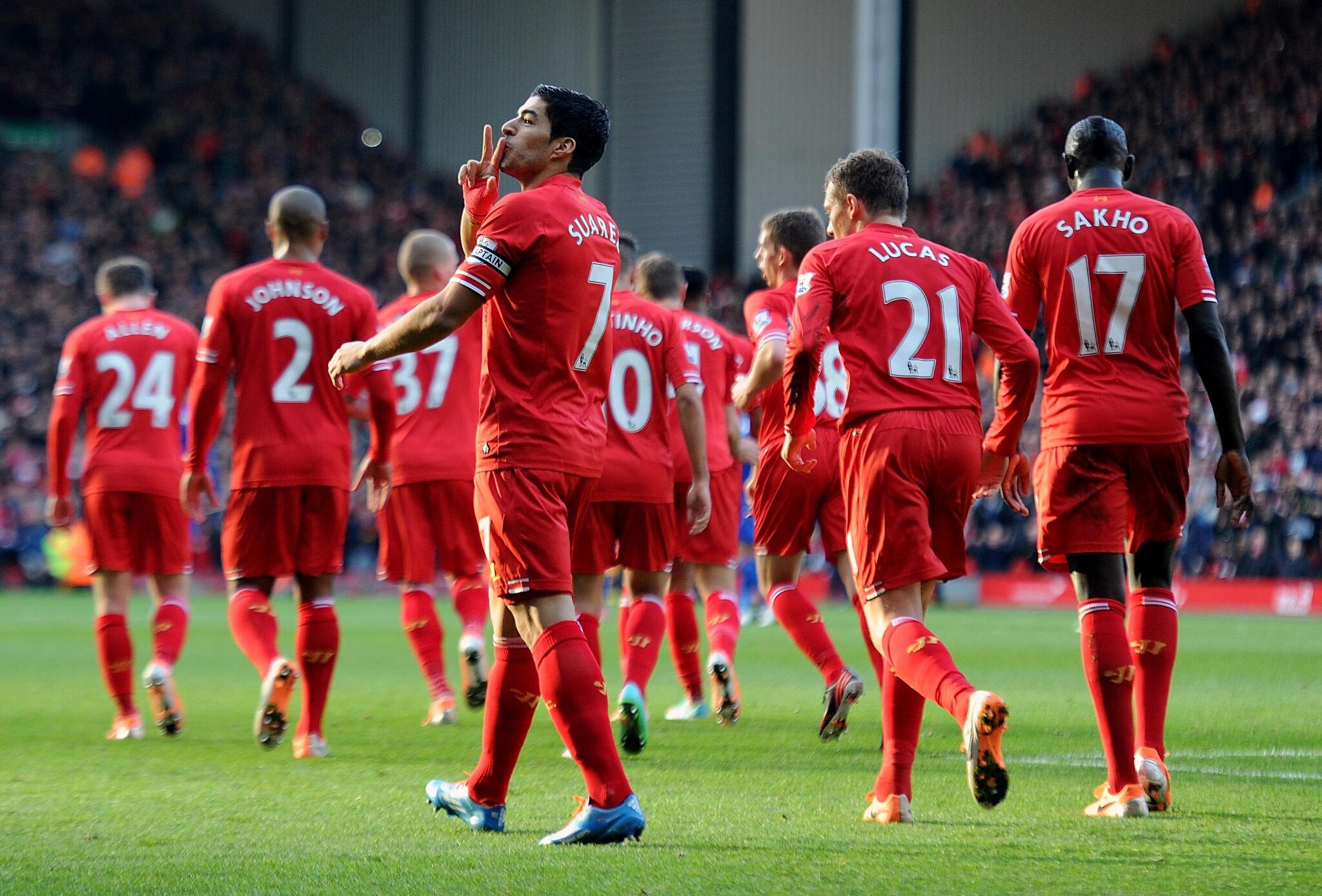 Liverpool Fc Team In 2013