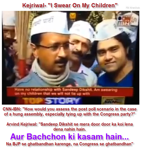 Why is the BJP crying hoarse at AAP-Congress alliance? : r/india