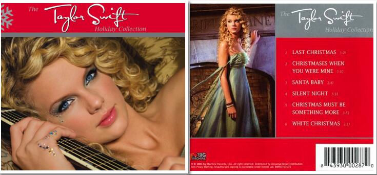 Taylor Swift The Taylor Swift Holiday Collection EP Lyrics, 43% OFF
