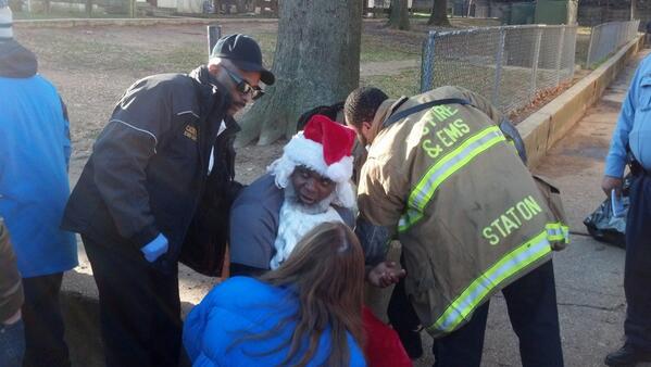 Local News Crew Captures Santa Claus Being Shot With Pellet Gun While ...