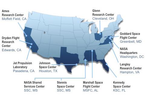 Nasa Hq Map