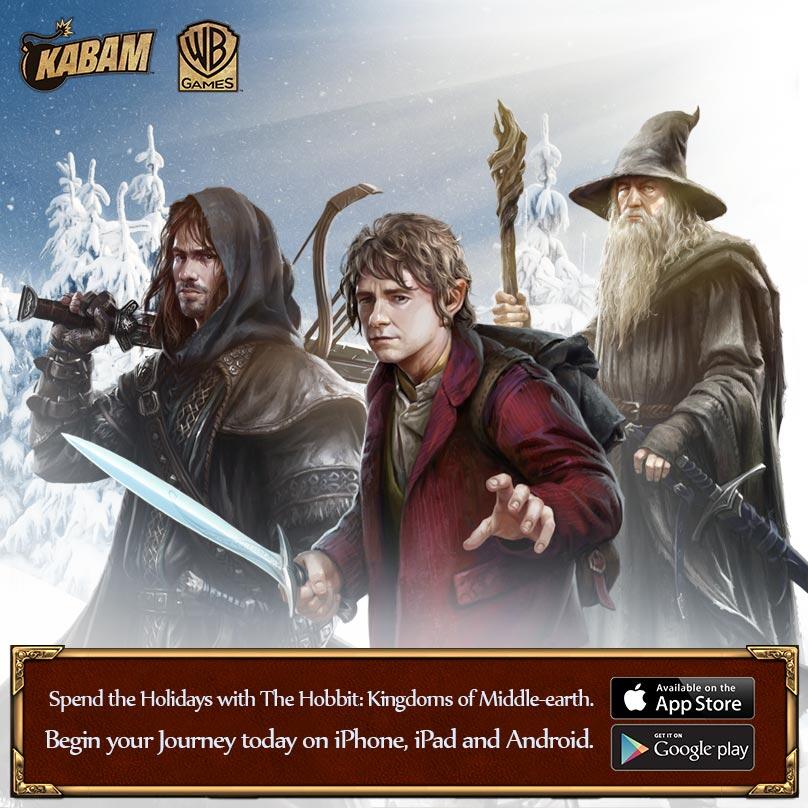 The Hobbit on Twitter: "The holidays are upon us. Download #TheHobbit: Kingdoms of Middle-earth ...
