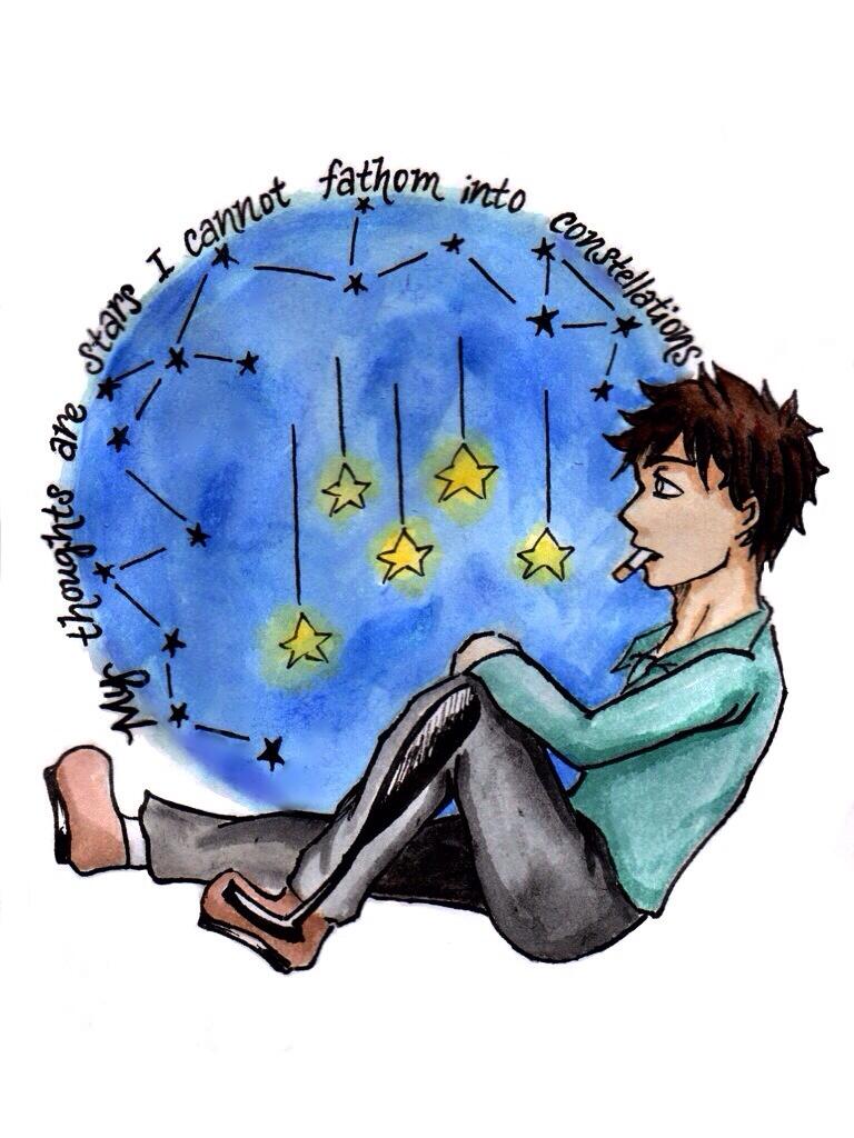 Augustus Waters Drawing