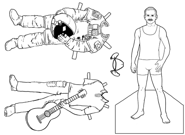 Astronaut Paper Doll
