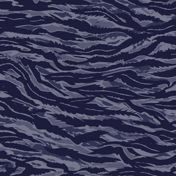 Blue Tiger Camo Wallpaper