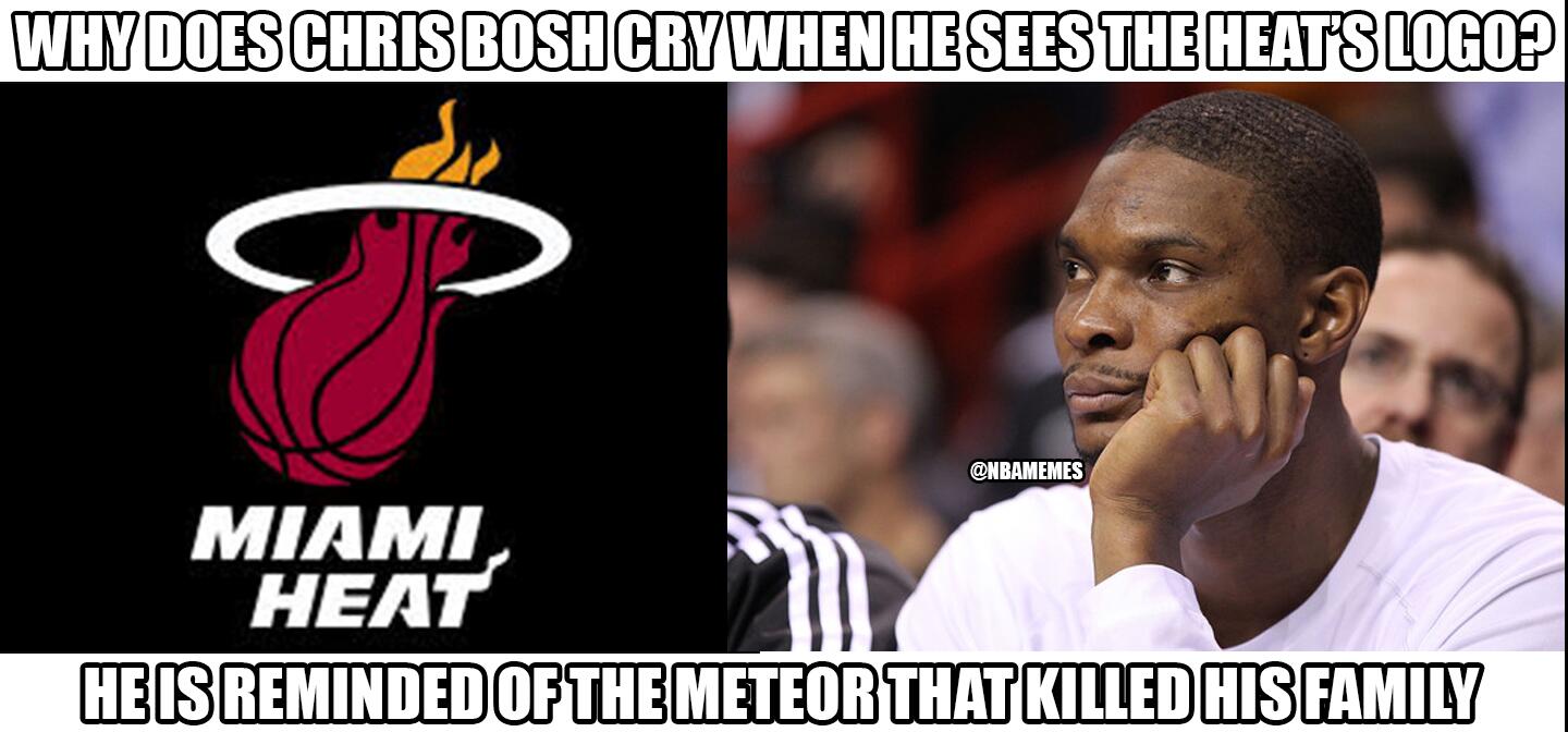 Meme Chris Bosh Crying