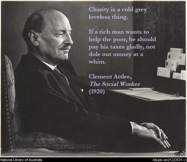 A great quote from former British prime minister Clement Attlee on ...