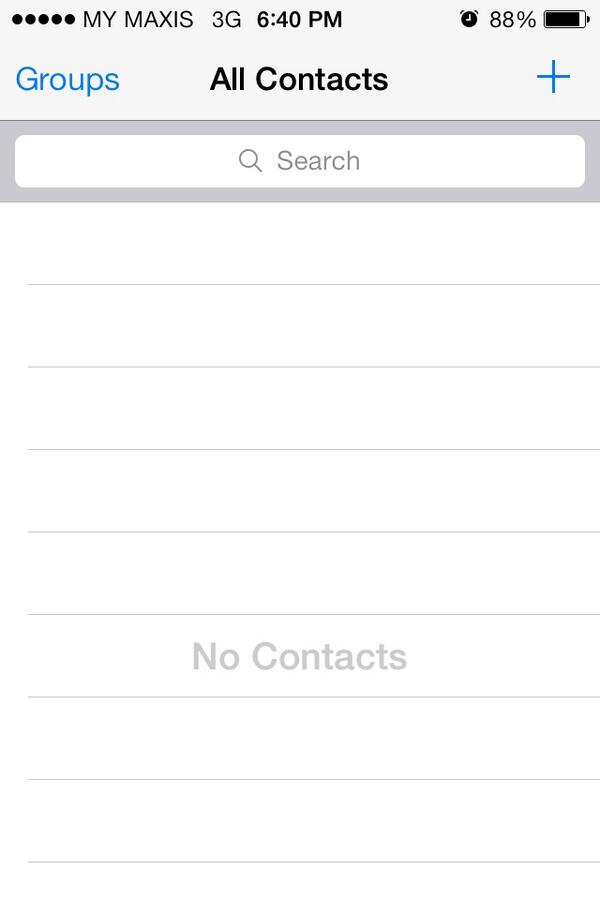 Blank Contact Image