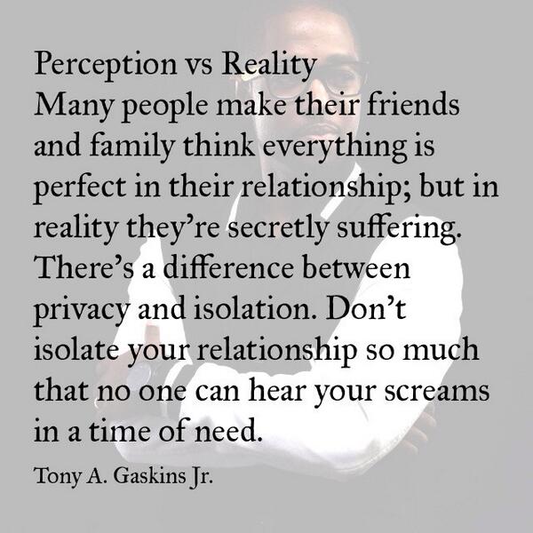 Perception Vs Reality Quotes