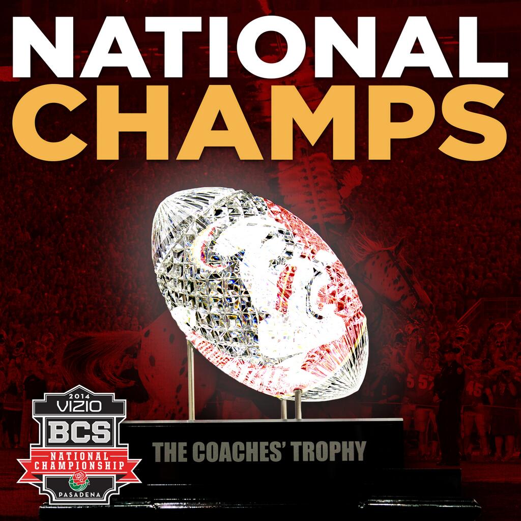 Vizio Bcs National Championship Trophy