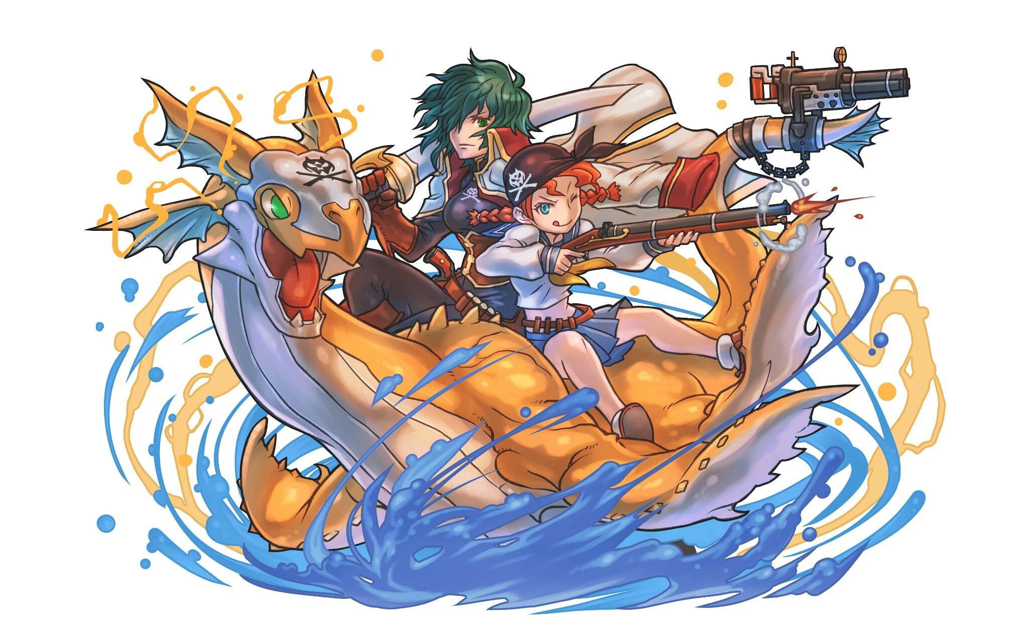 Pad Sexy パズル＆ドラゴンズ公式 On Twitter 次回登場の新海賊龍のイラストきたよー！！ パズドラ