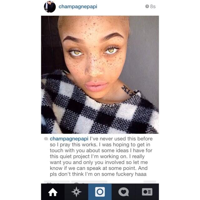 Drake Instagram Champagnepapi