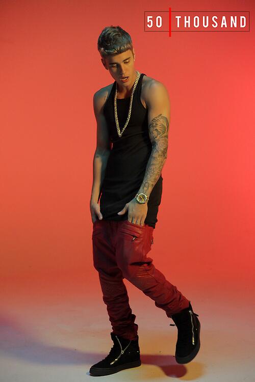 Lolly Justin Bieber Photo Shoot