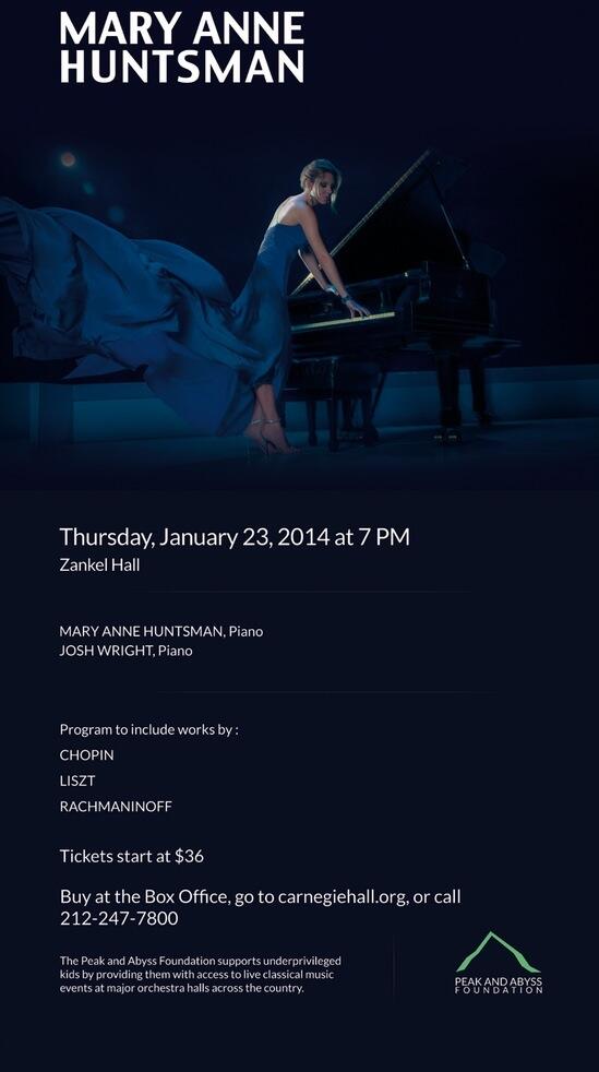 Mary Anne Huntsman Piano