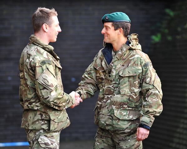 : Pre-thrashing briefing from PTI on the Royal Marines Commando Assau...