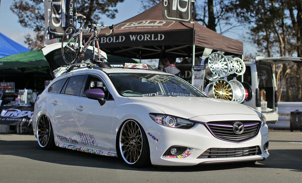 Slammed Mazda 6 Wagon