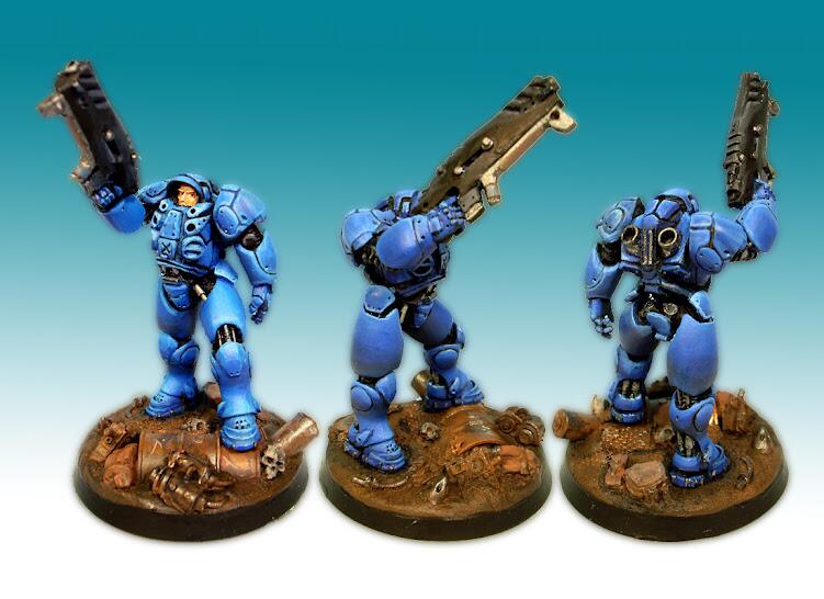 Space Marine Starcraft Model