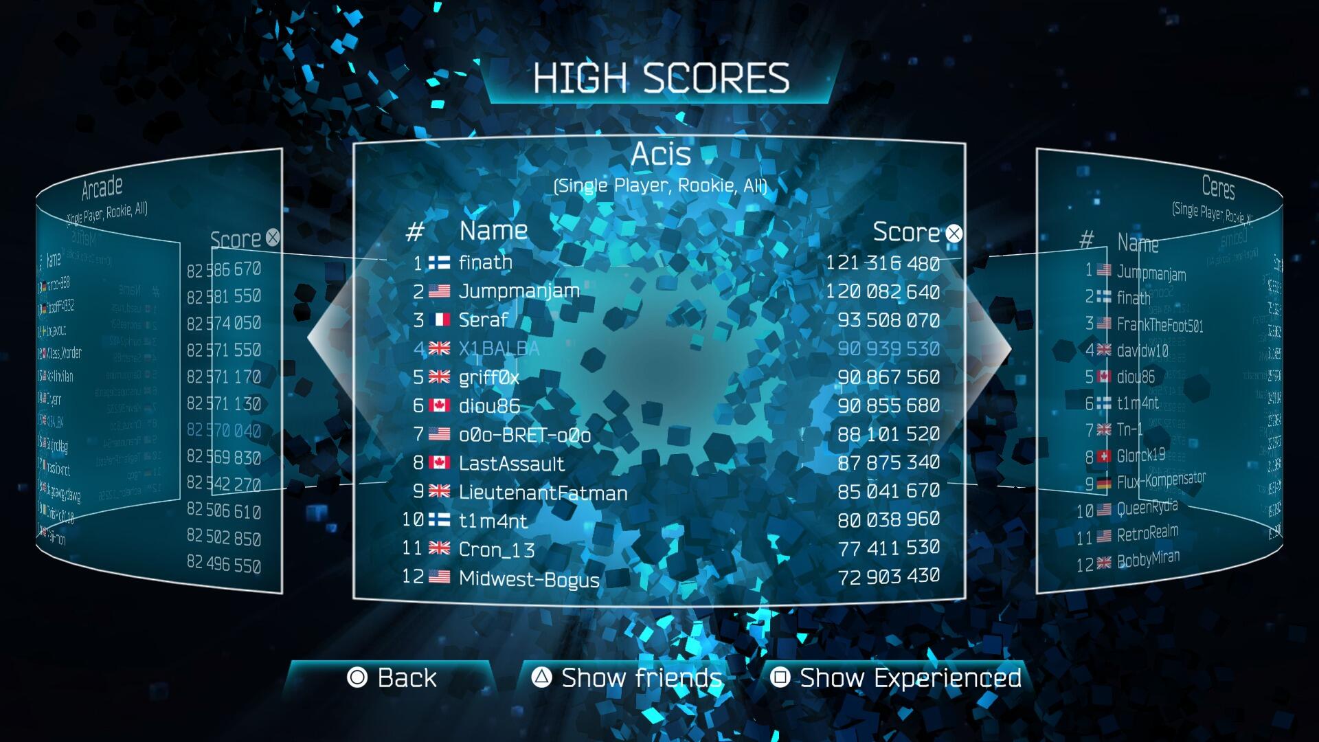Plus Point Challenge: Resogun Results | TheSixthAxis