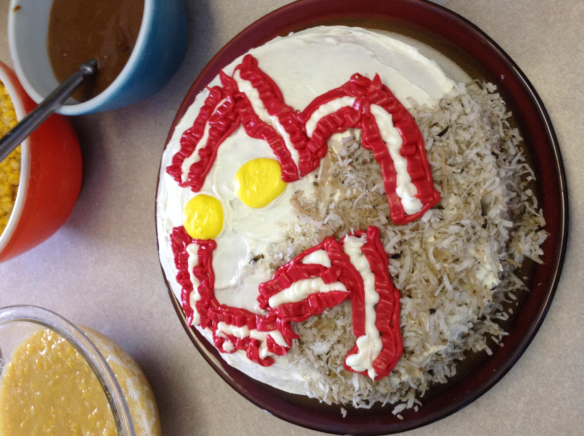 Breaking Bad Birthday Cake Bacon