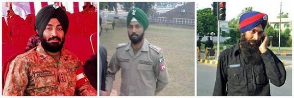 Captain Hercharn Singh, the first Sikh Commissioned Officer in the ...