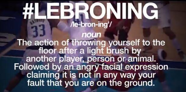 Lebroning