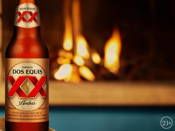 Dos Equis Bottle On Ice