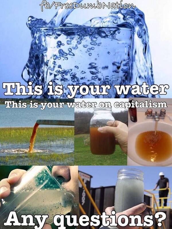 This is your water on Capitalism | Green Vision