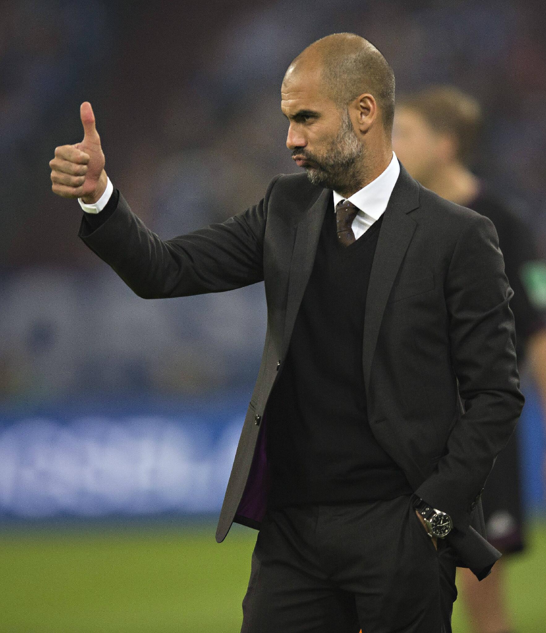 Pep Guardiola Suit