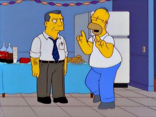 I could even eat a baby dear, La la la la la la la la la la : r/TheSimpsons