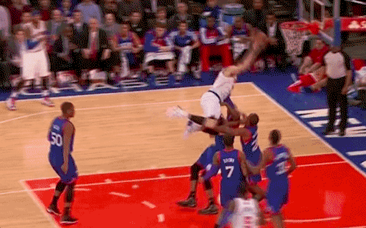 Andrea Bargnani Dunk Fail Gif