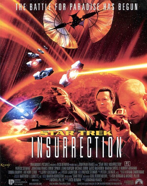 Star Trek Insurrection Poster