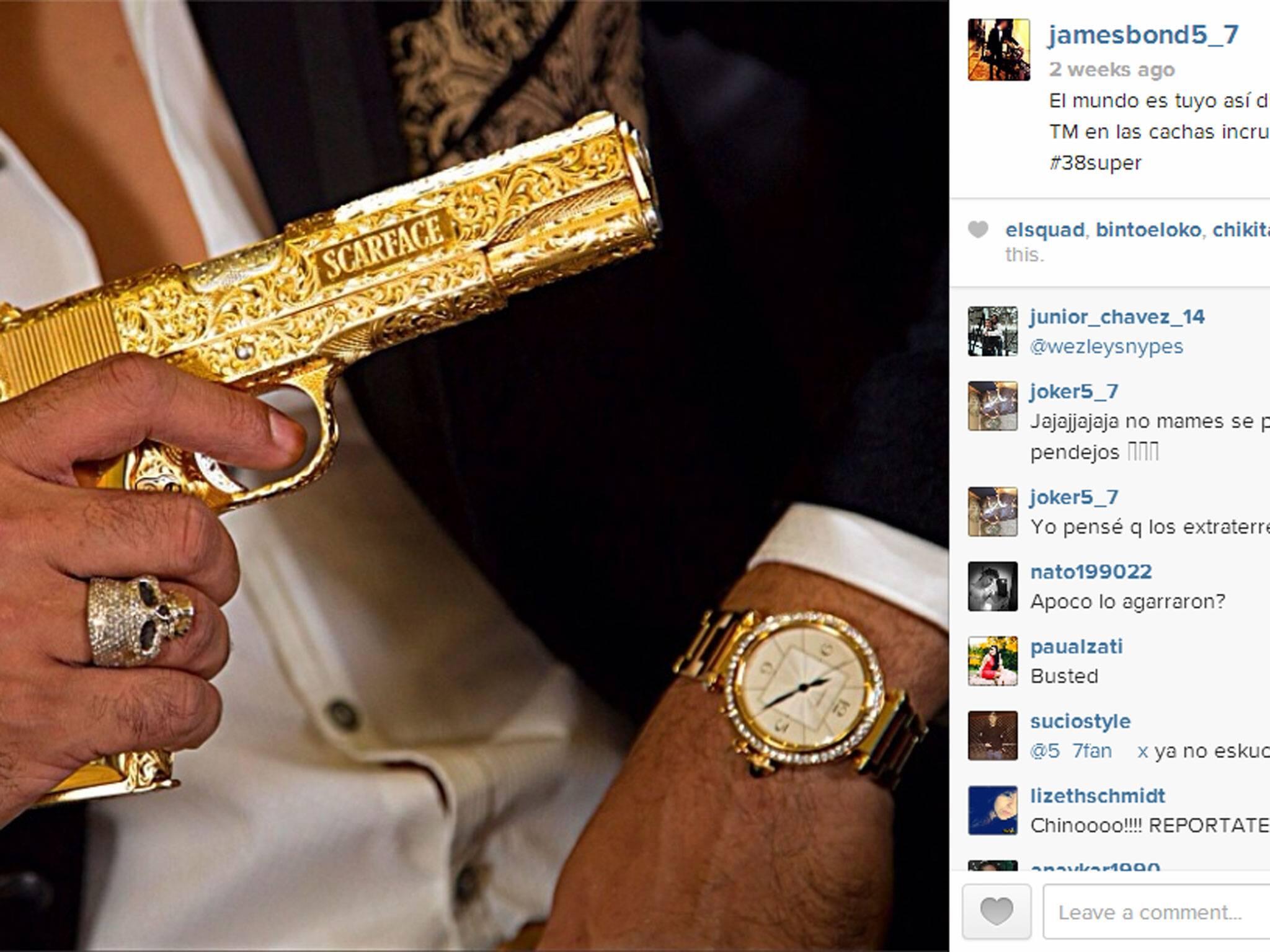 El Chino Antrax Instagram Las Imágenes Que Llevaron A La Captura Del