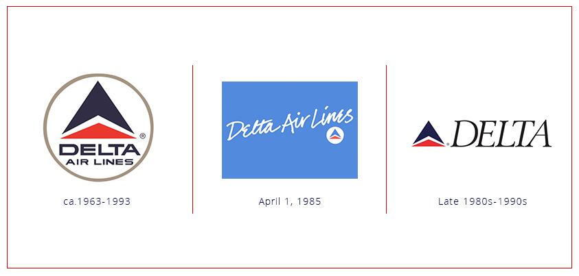 Delta Airlines Logo History