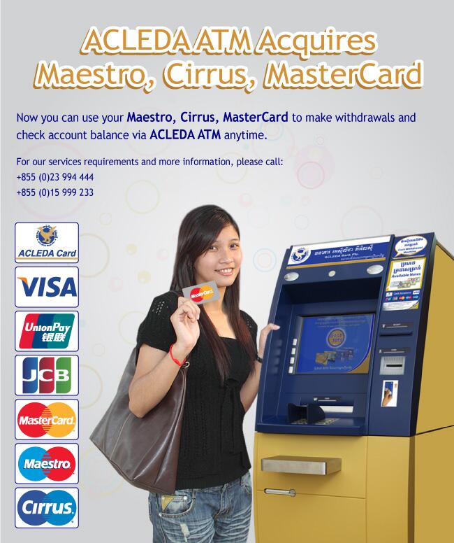 Atm With Cirrus Logo