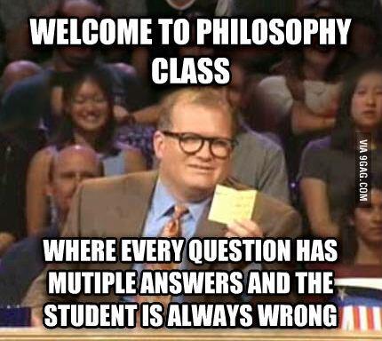 Philosophy Class Meme