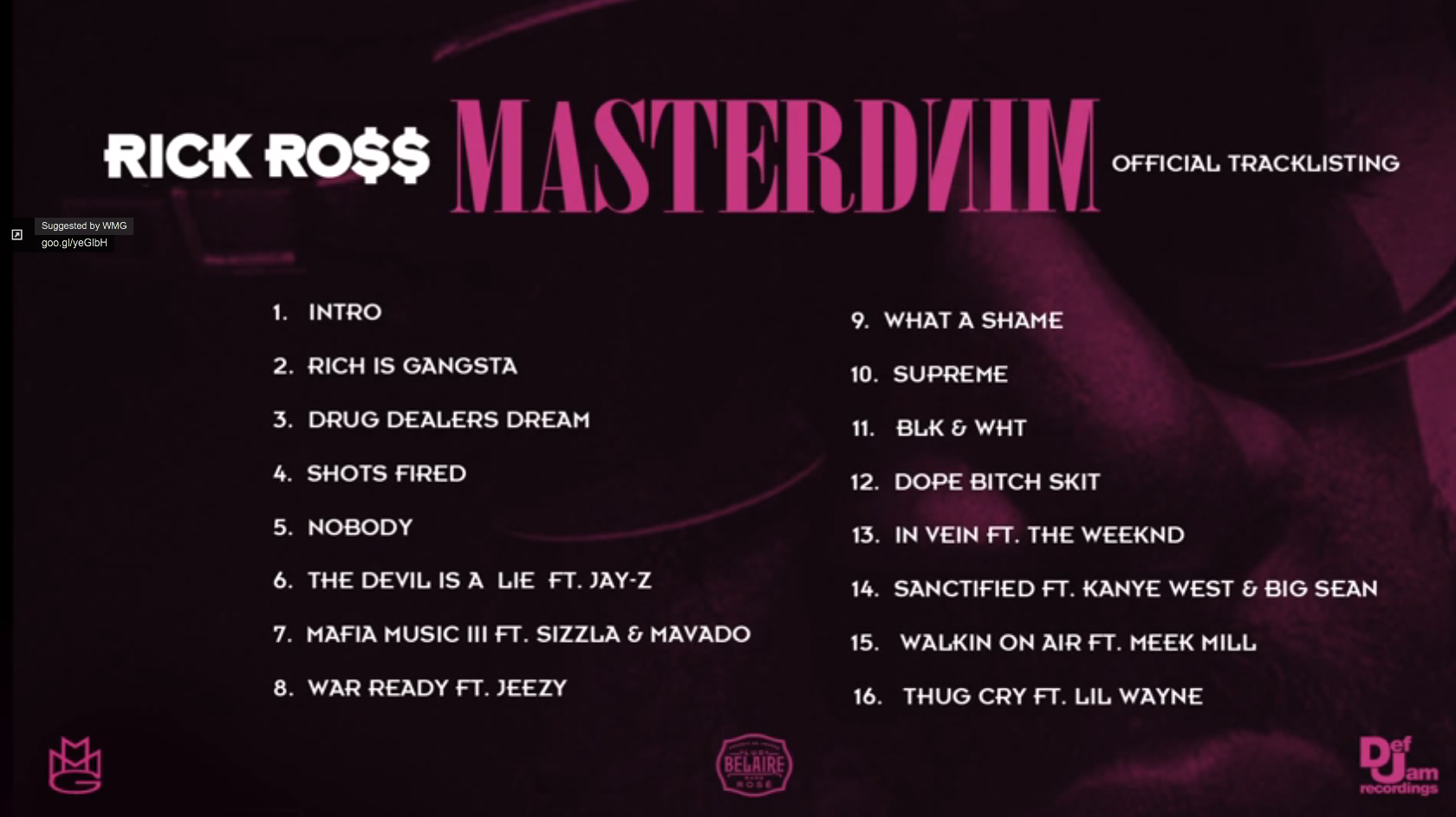 Rick Ross Mastermind Cover