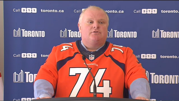 Rob Ford: Ultimate Football Bandwagon fan? : r/toronto