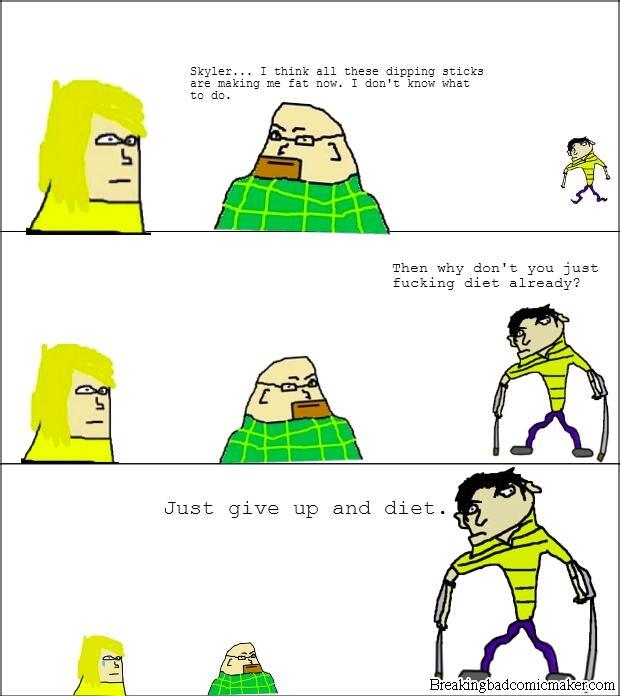 Breaking Bad Comics Dipping Sticks