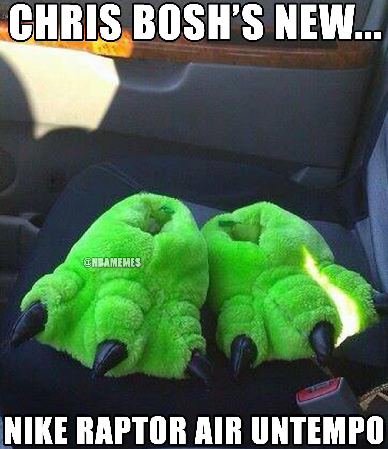 Chris Bosh Raptor Mamma Meme