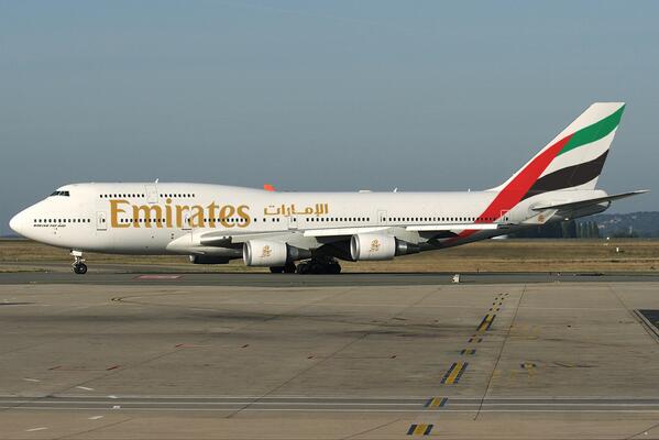 Emirates Airlines 747